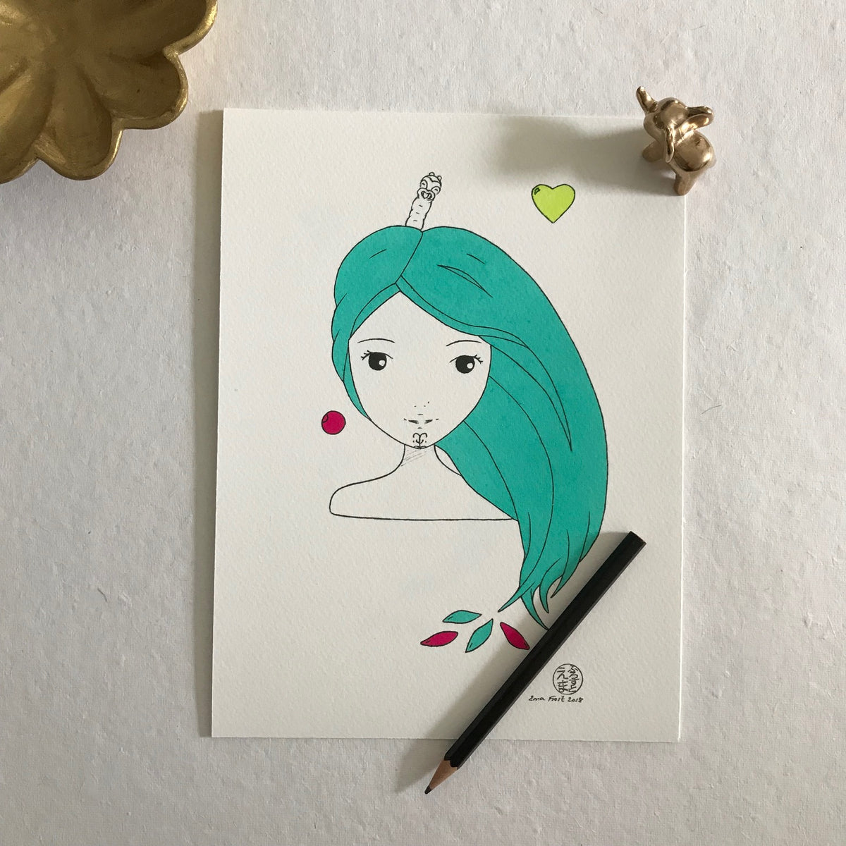 Aroha, Day - Love Series (Mini Print) – Ema Frost